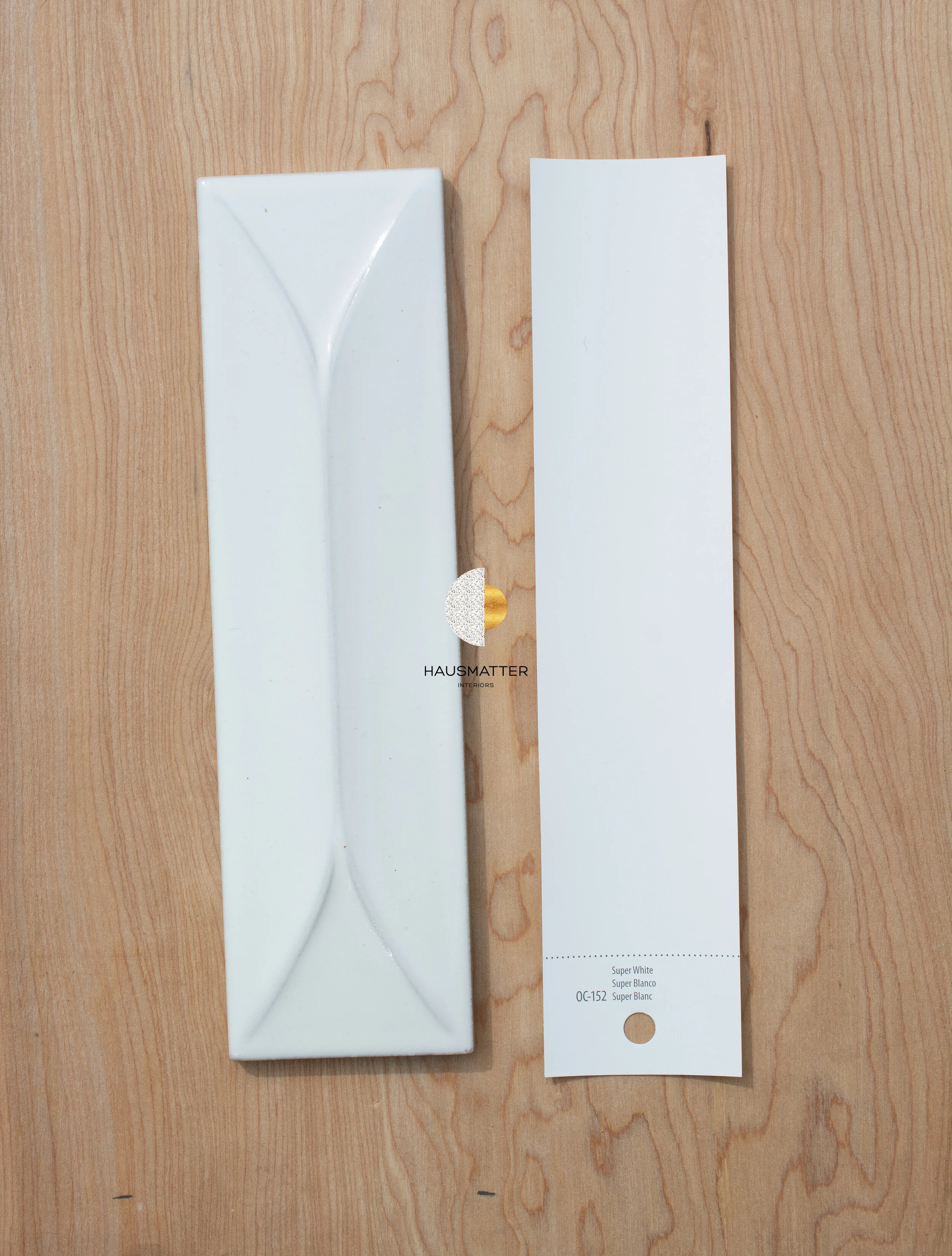 Matching White tile and paint in your bathroom or kitchen — Hausmatter