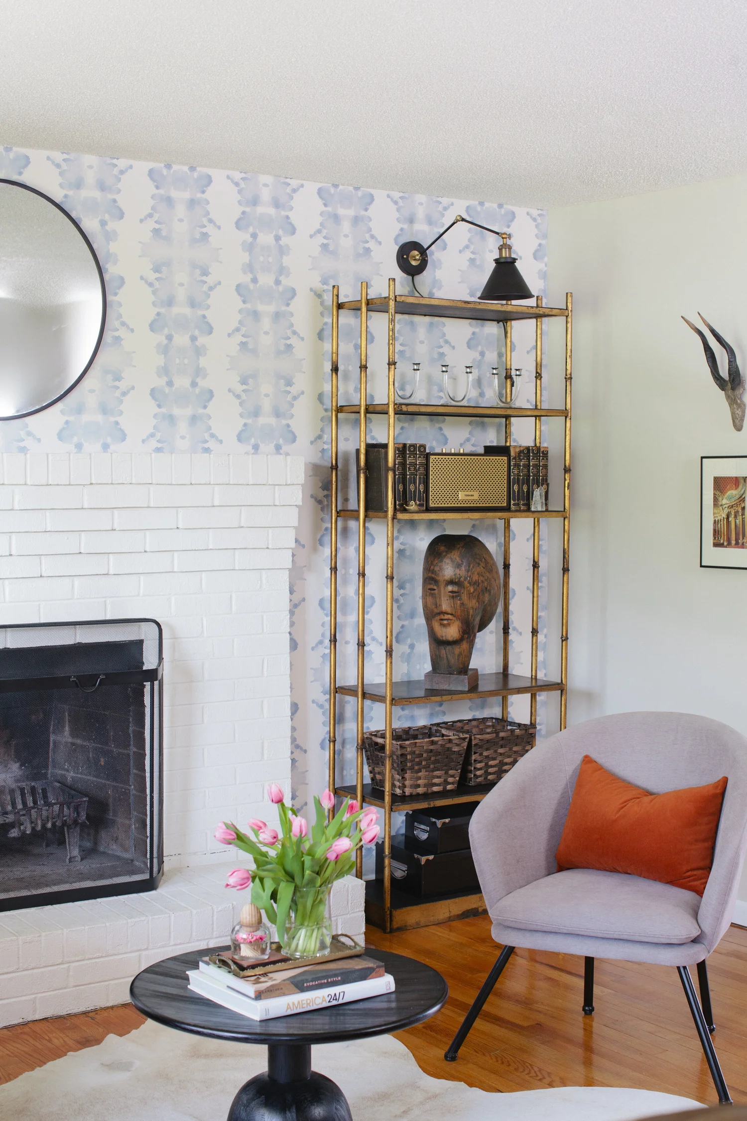 How to create an updated accent wall — Hausmatter