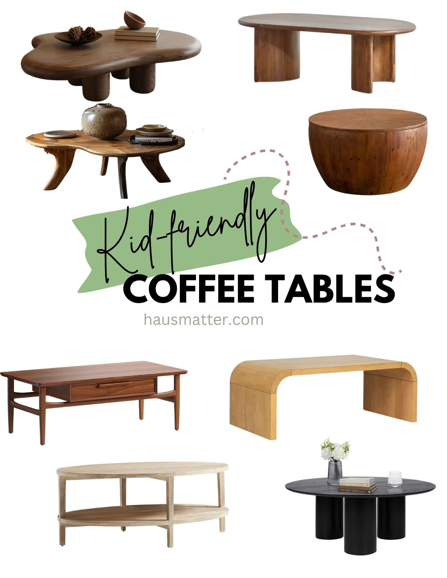 Kid friendly coffee tables that are affordable and made to last ...