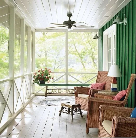 Long Narrow Porch decor ideas — Hausmatter