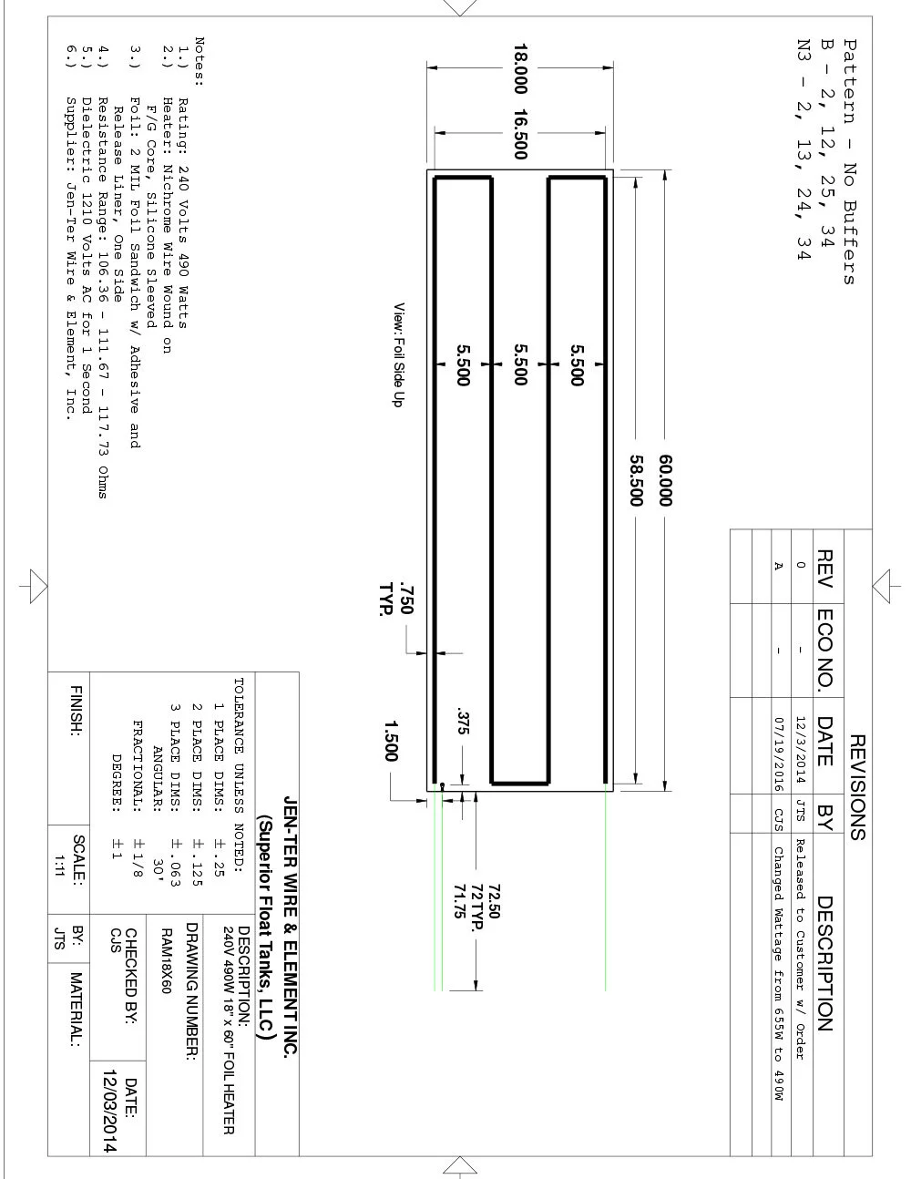 Equipment Cutsheets — Superior Float Tanks