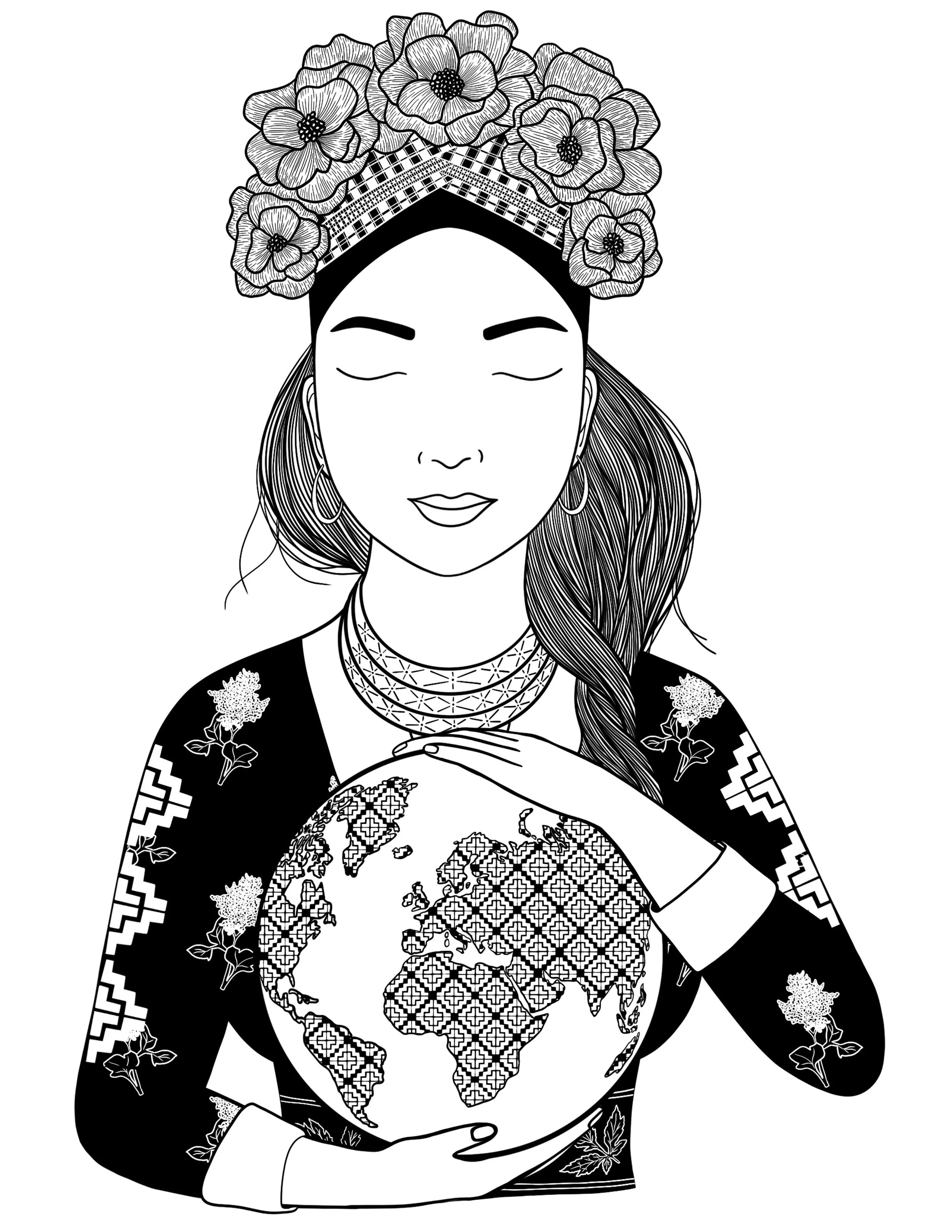 Hmong Culture Drawing