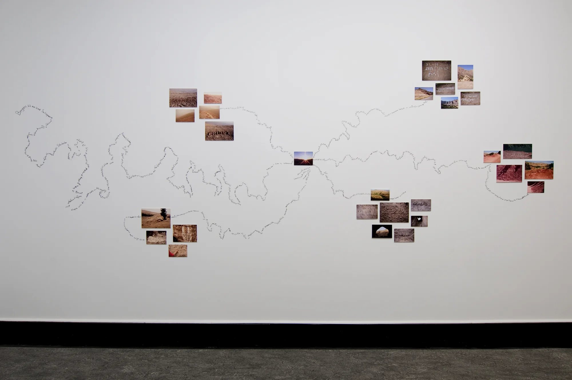 Wall Installation — Kwestan Jamal Bawan