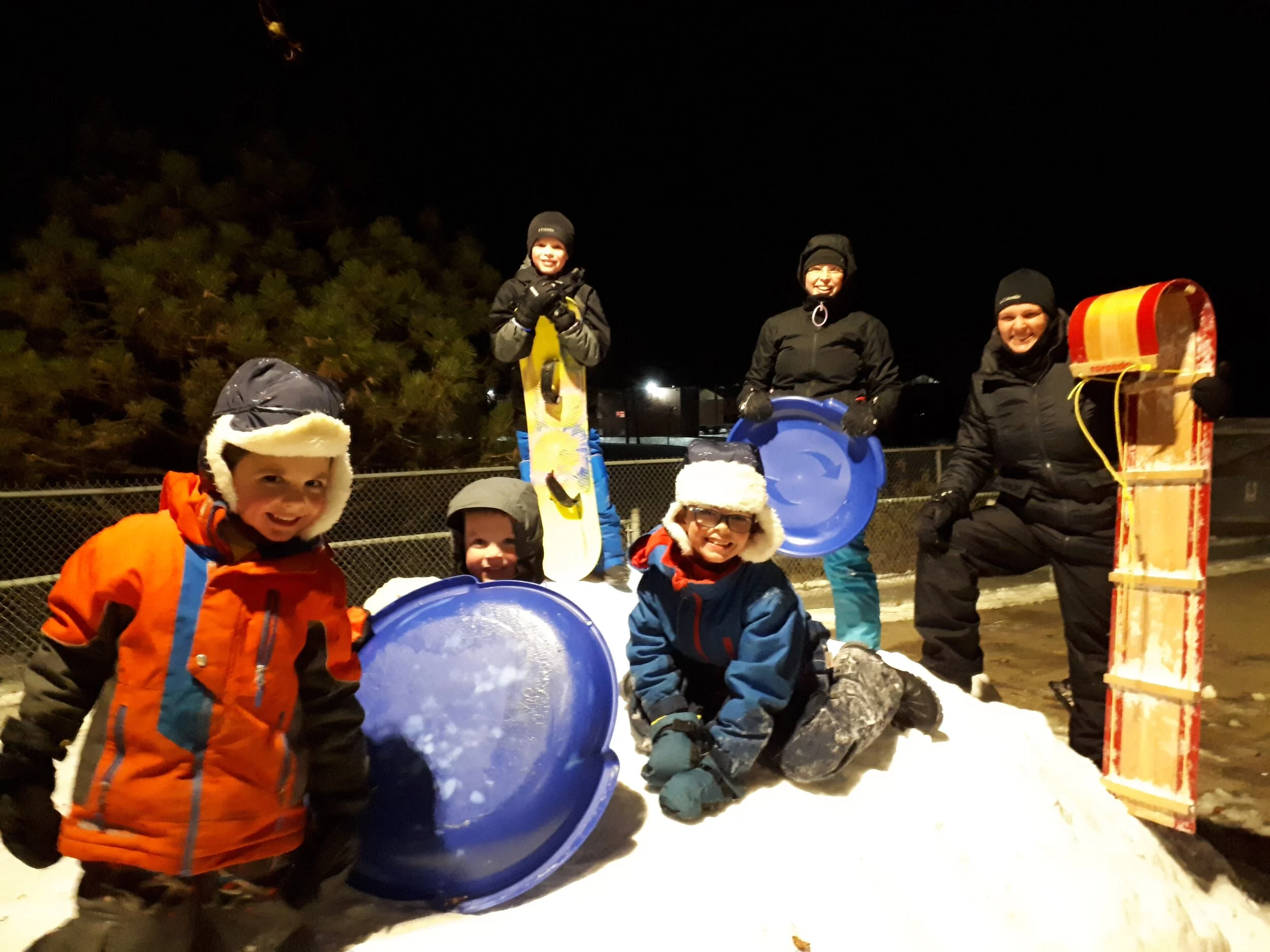 WILD CHILD Wintermission: Night Sledding — Childreach