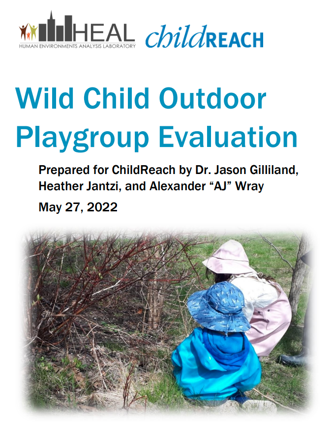 WILD CHILD Outdoor Playgroup Report — Childreach