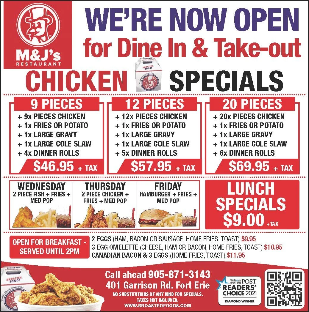 M&J'S RESTAURANT // FORT ERIE, ONTARIO, CANADA