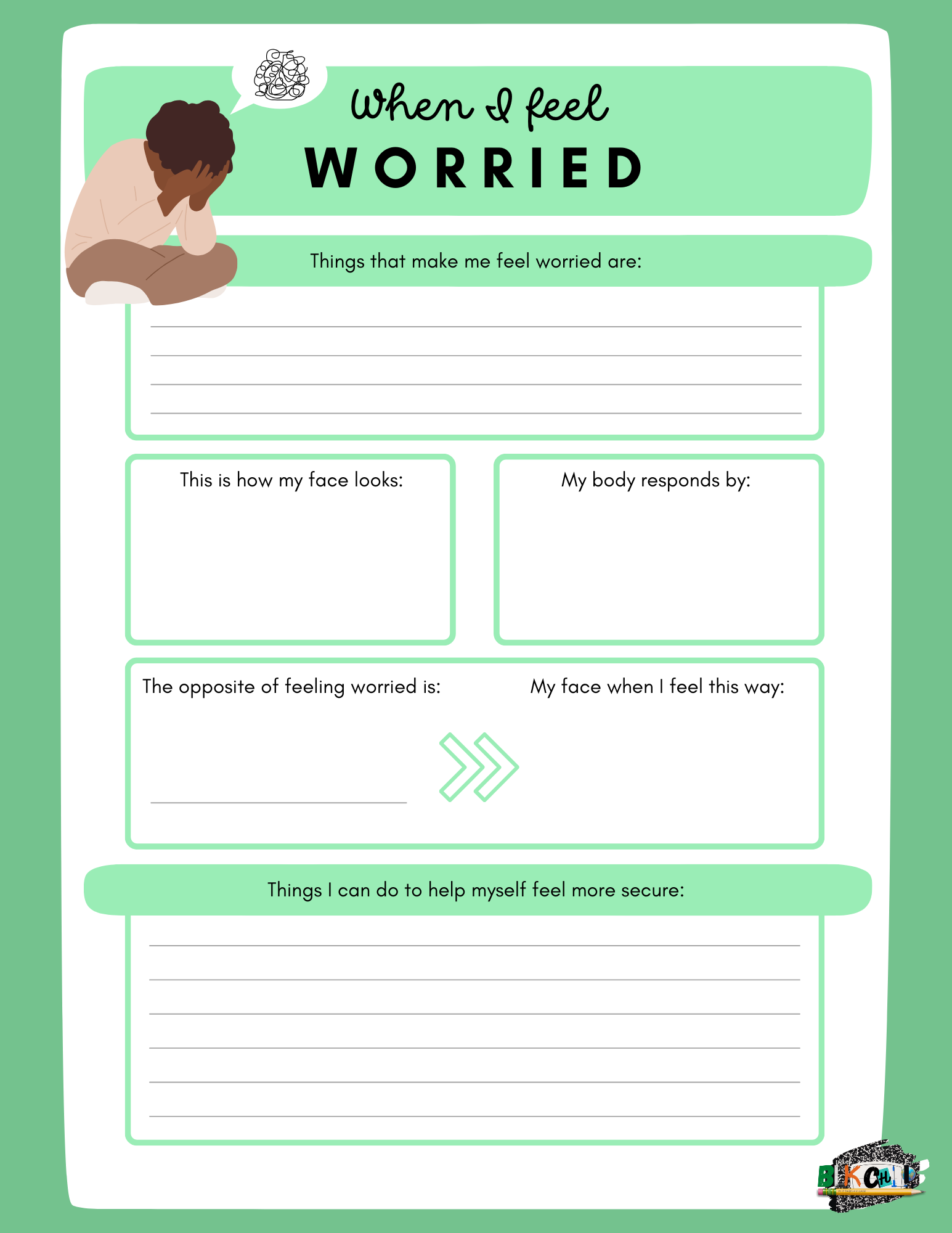 Therapy Worksheets — BLACK CHILD WELFARE