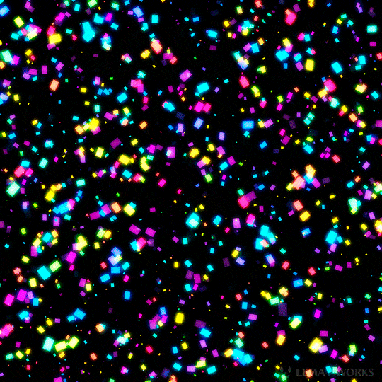 Animated Falling Confetti Gif