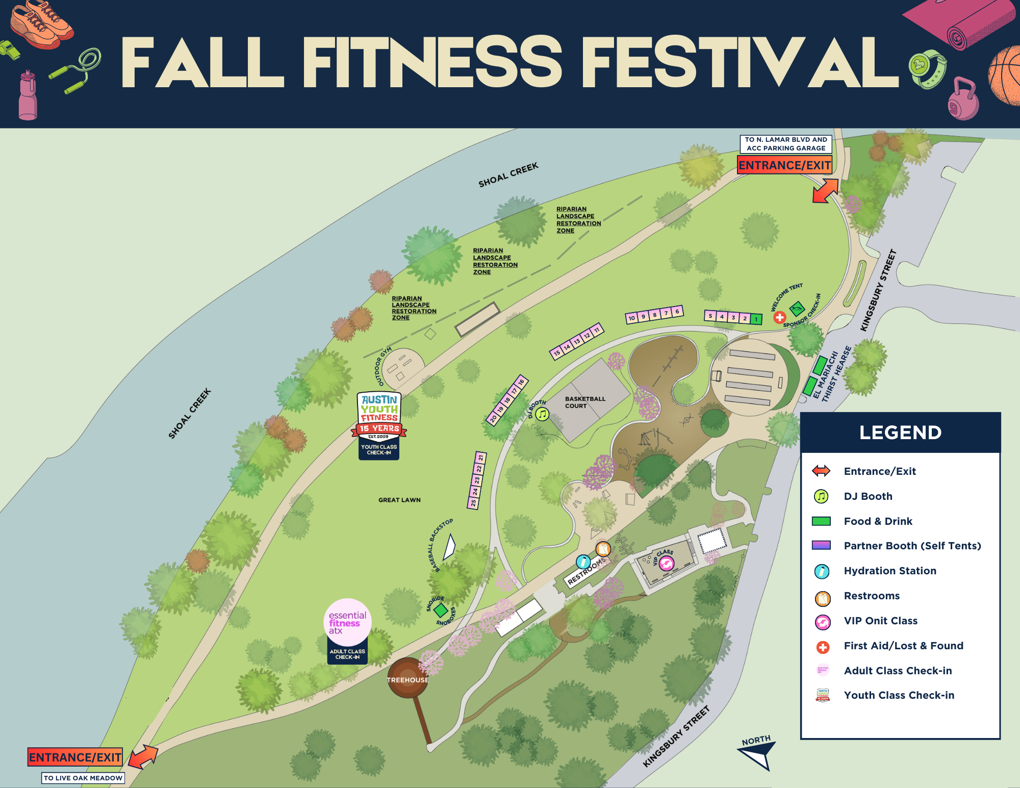 Day Of Event Information — Pease Park Conservancy