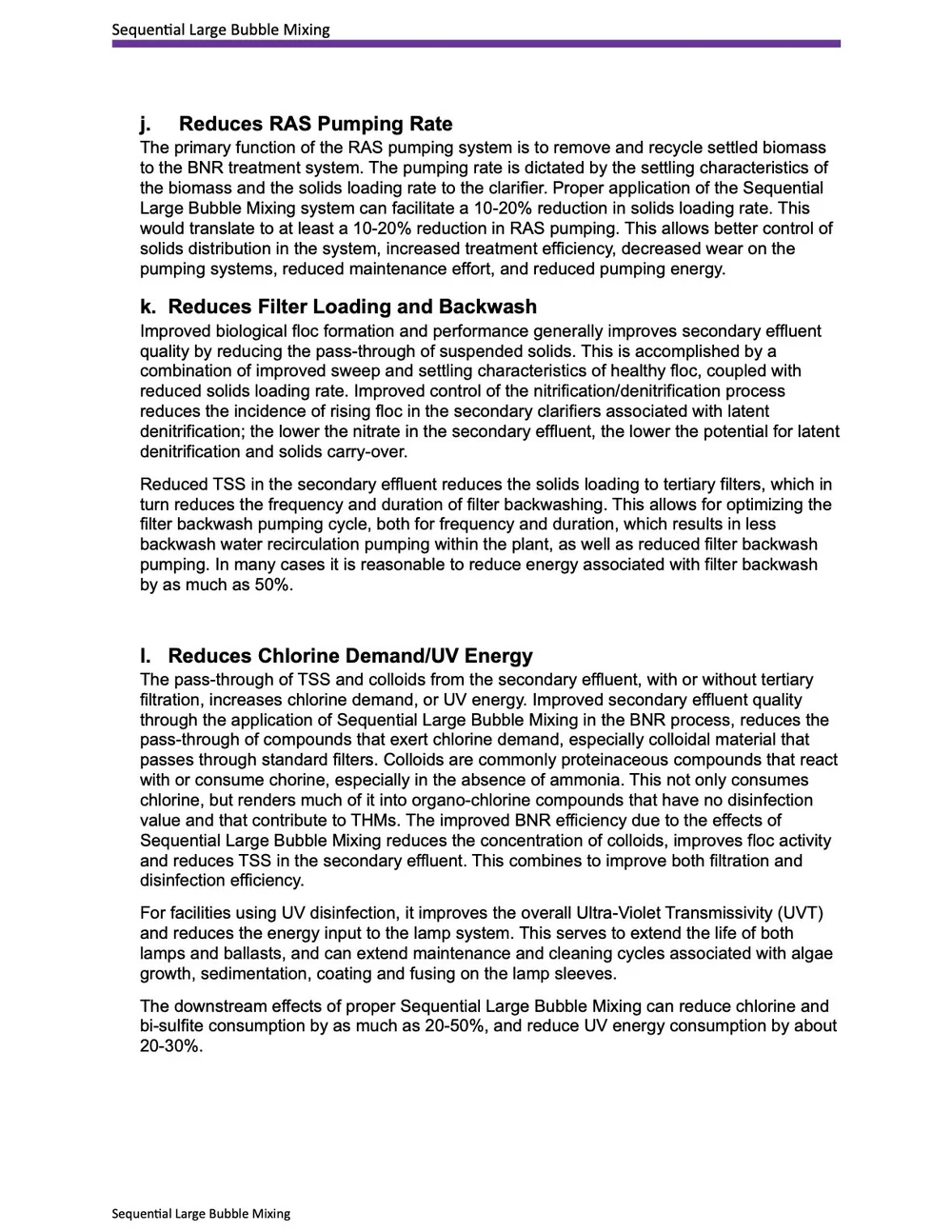 Large Bubble Mixing Info — ICS BELL MIXING SYSTEMS