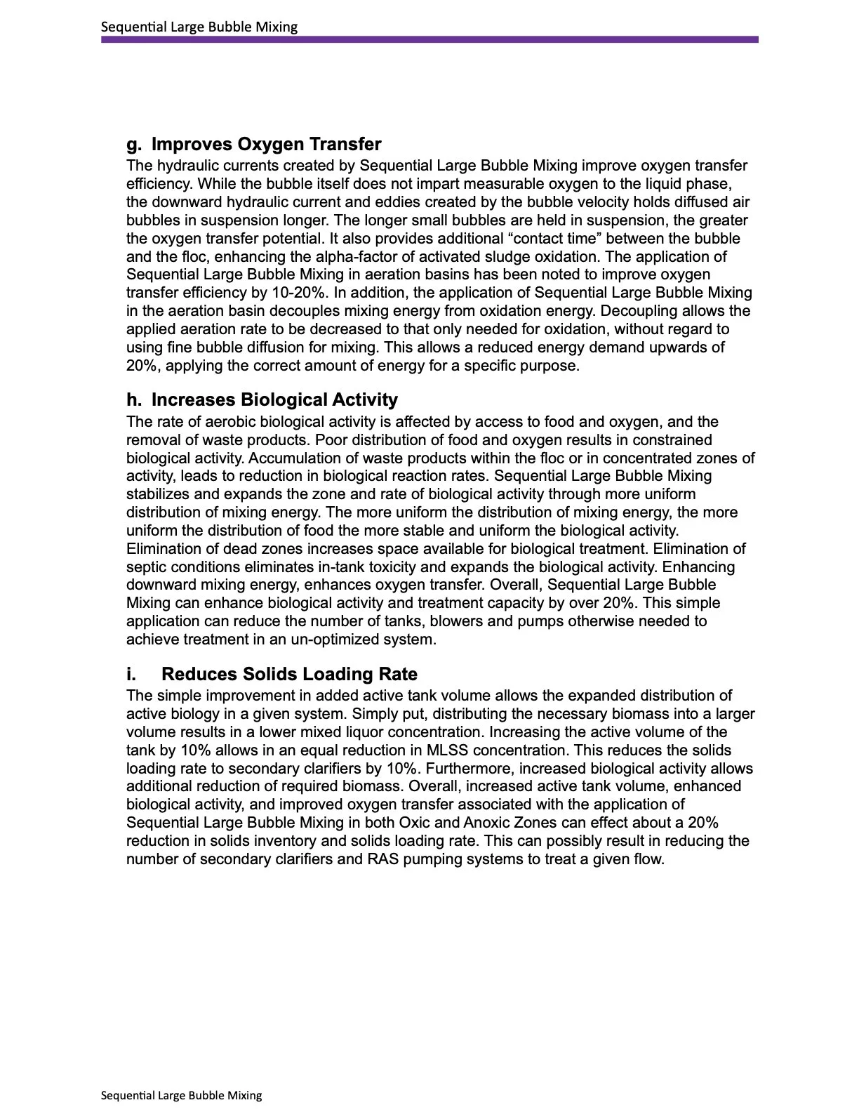 Large Bubble Mixing Info — ICS BELL MIXING SYSTEMS