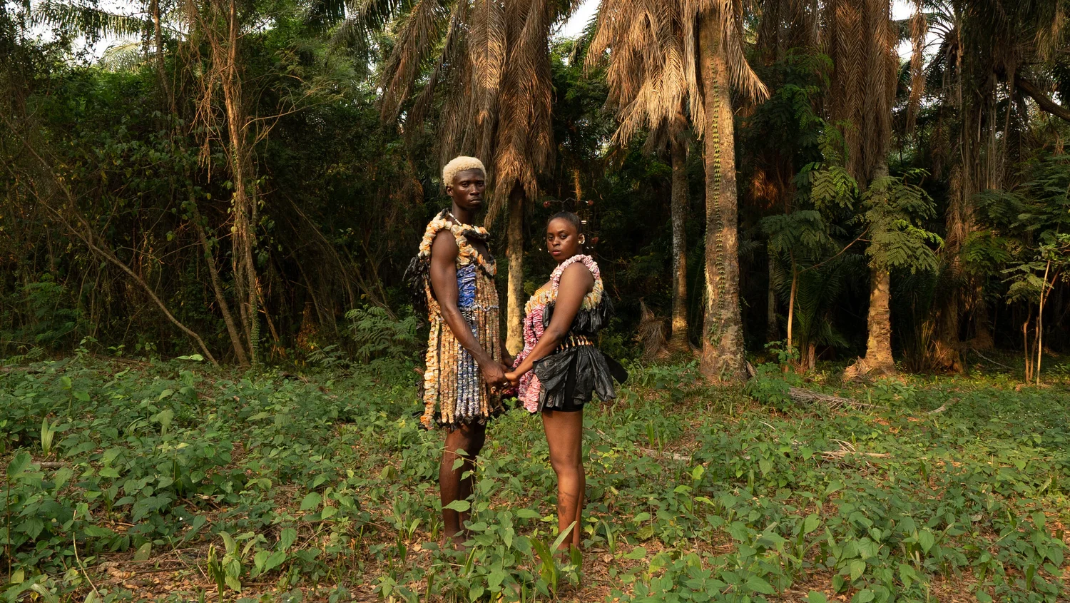 African Jungle People Dress