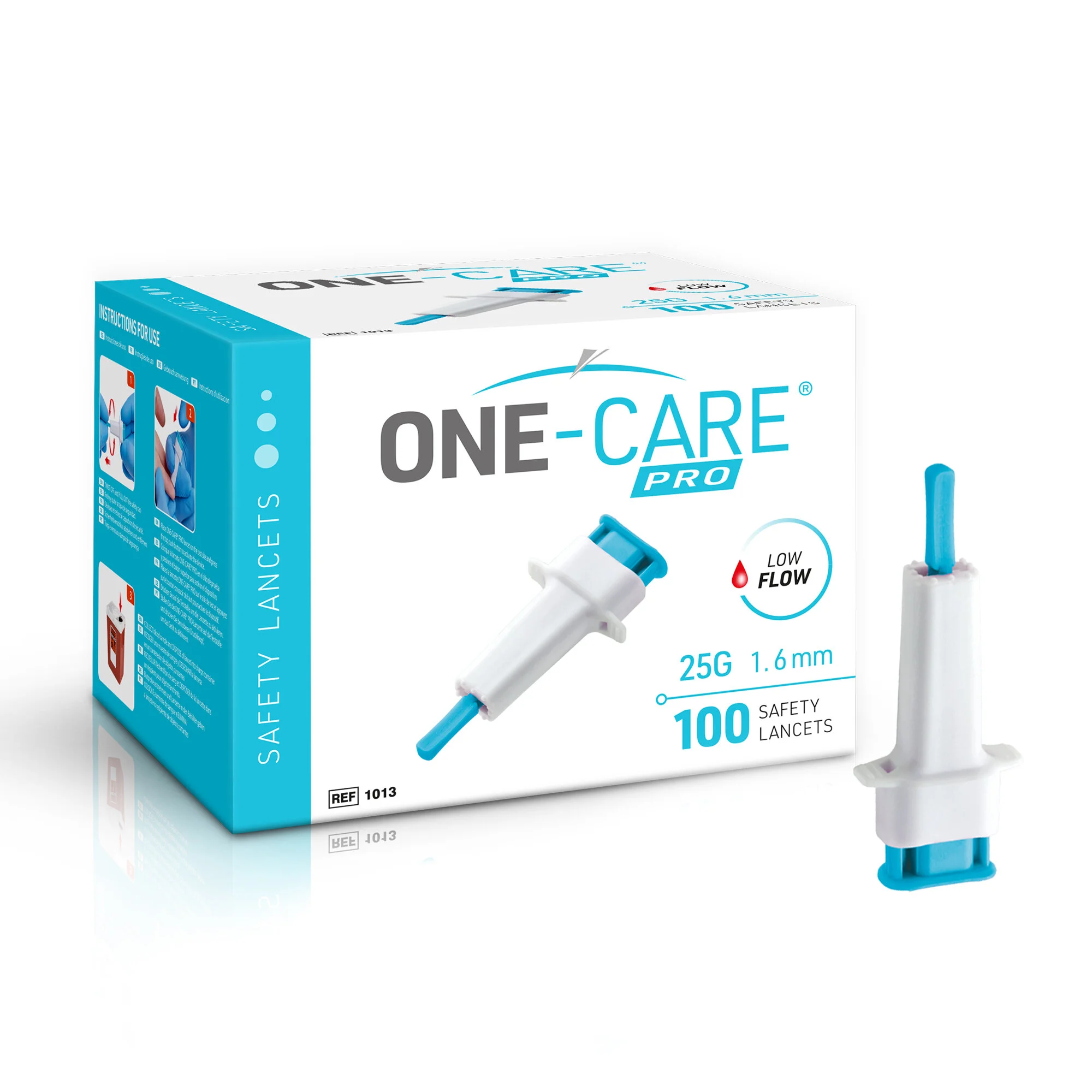 1011-1016 ONE-CARE PRO Safety Lancets — ONE-CARE™