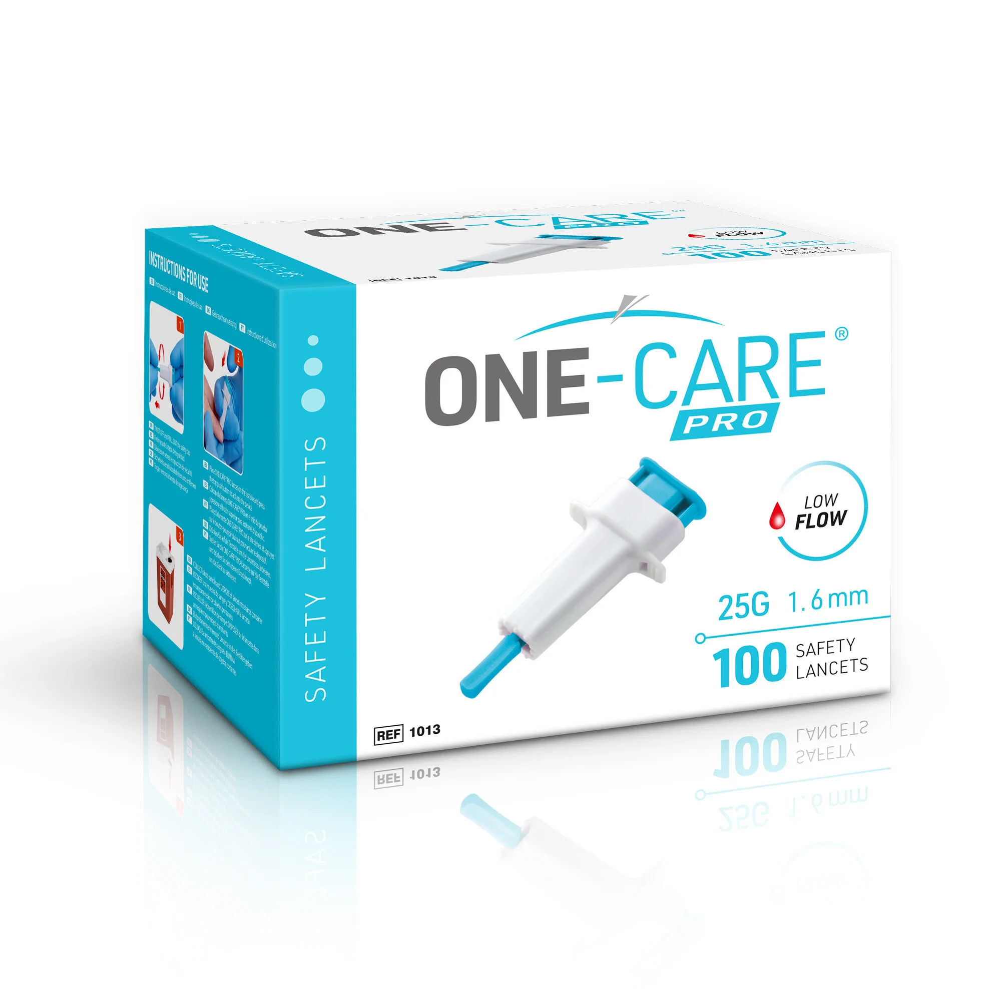 1011-1016 ONE-CARE PRO Safety Lancets — ONE-CARE™