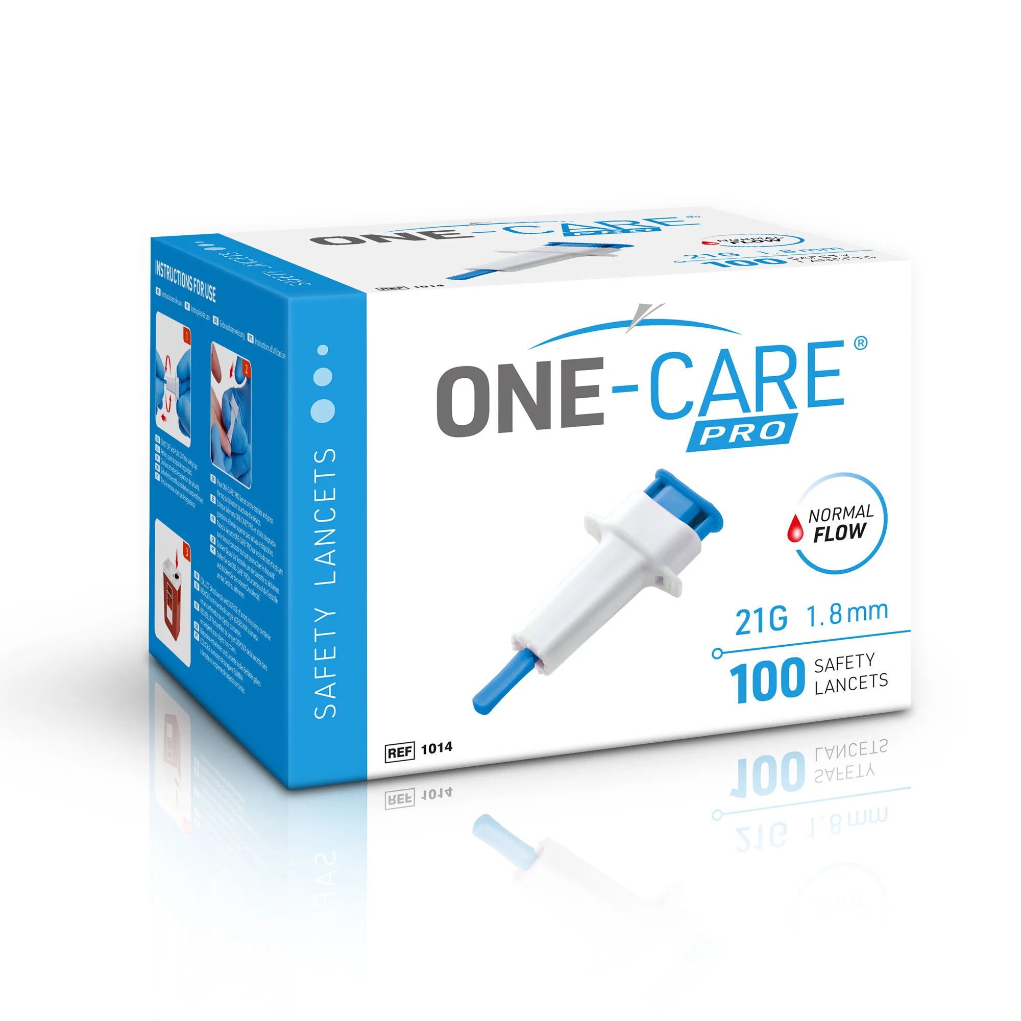 1011-1016 ONE-CARE PRO Safety Lancets — ONE-CARE™