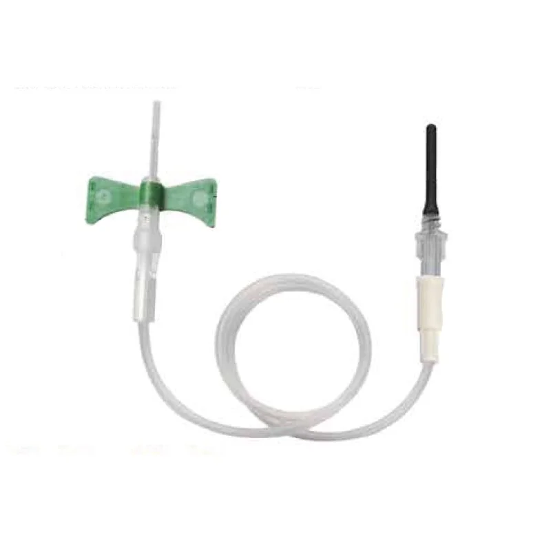 Push Button Auto-Retractable Safety Blood Collection Winged Sets — ONE ...