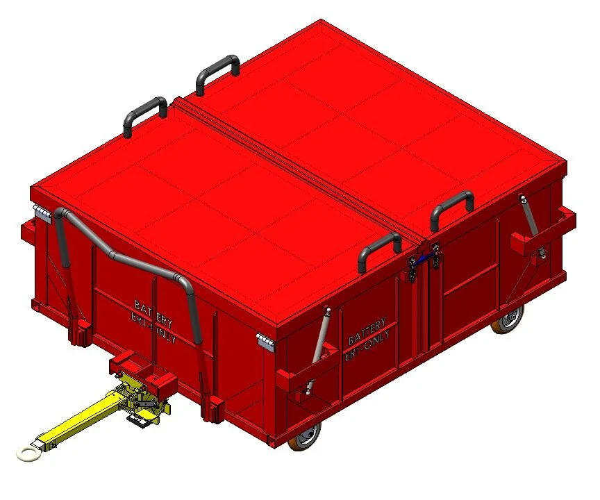 Battery Containment Cart — SailRail Automated Systems Inc. | A Full ...