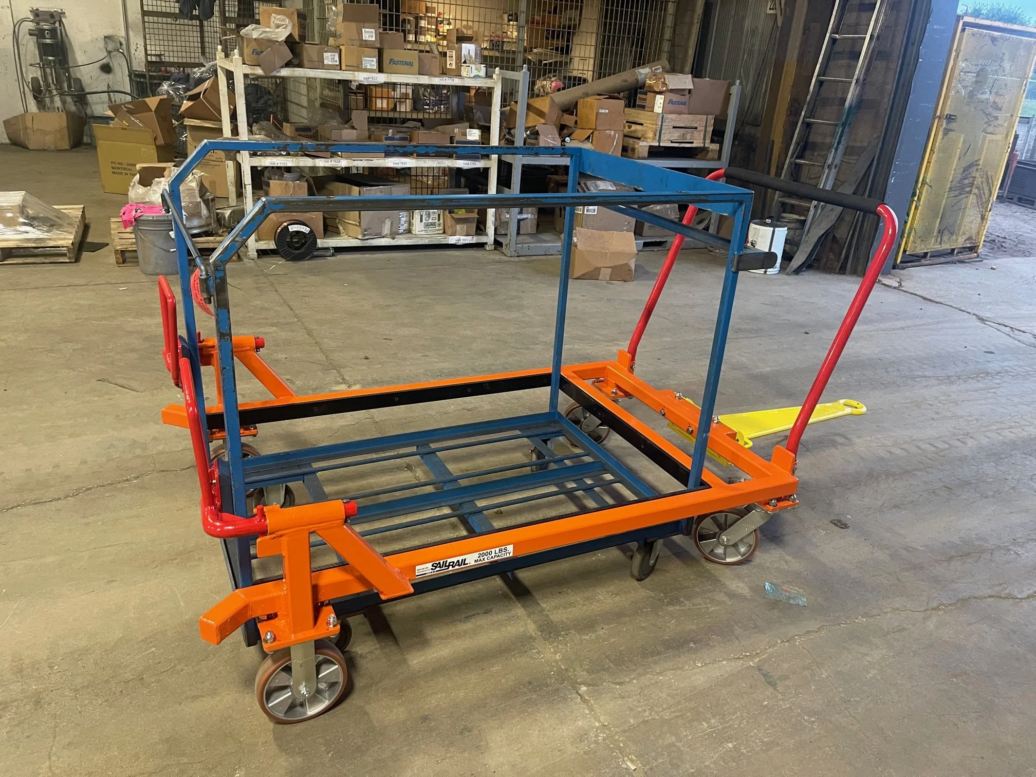 Mother Daughter Cart — SailRail Automated Systems Inc. | A Full Line ...