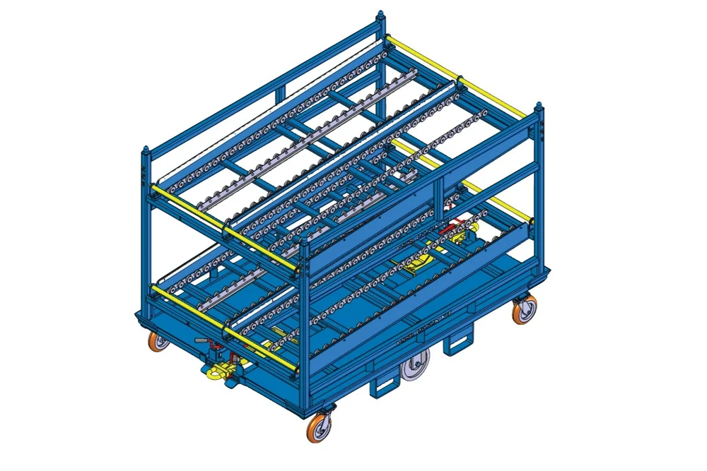 Flow Rack Cart — SailRail Automated Systems Inc. | A Full Line Material ...