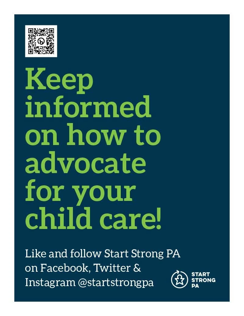 Speak Up Posters & Stickers — Start Strong PA