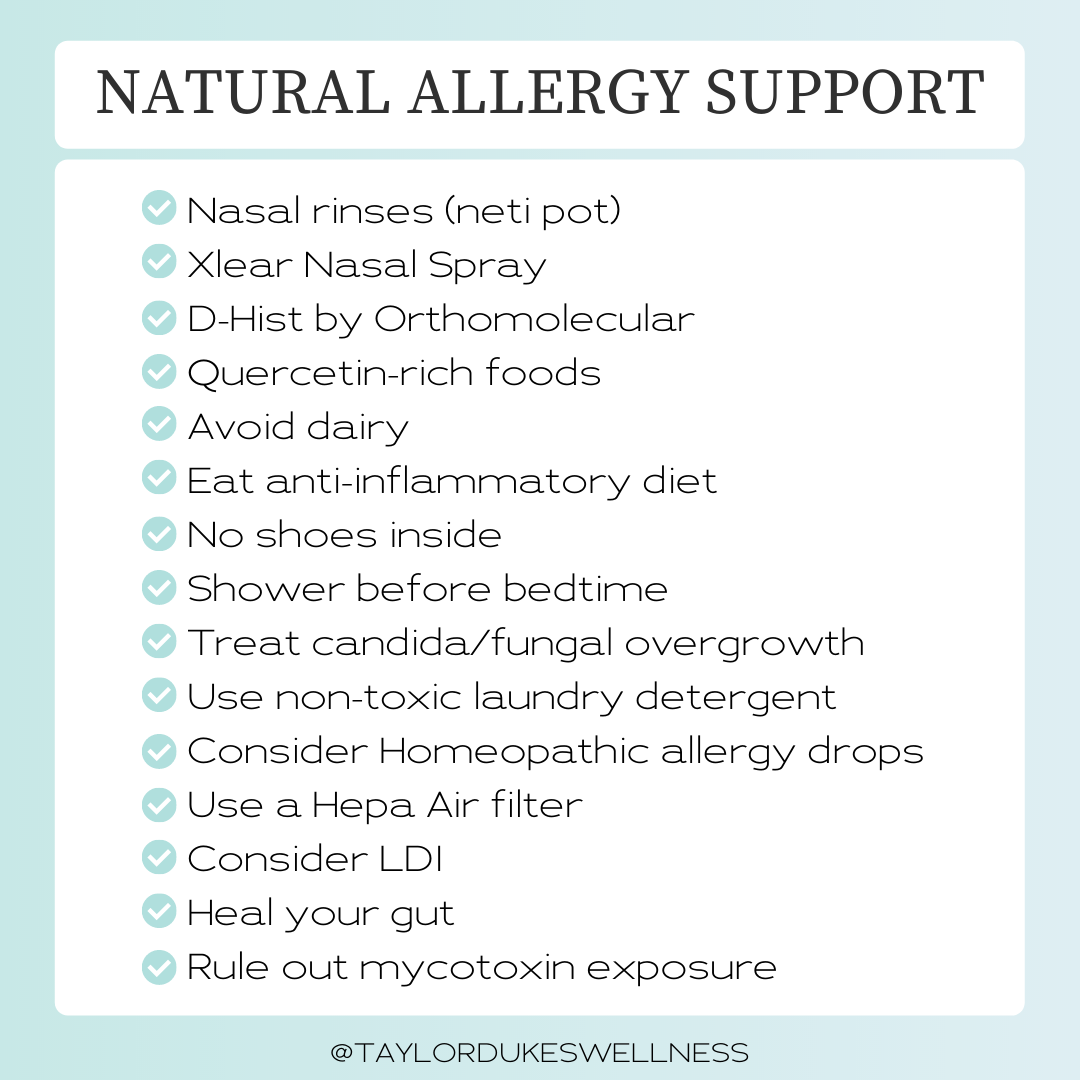 All-Natural Allergy Relief Tips You NEED — Taylor Dukes