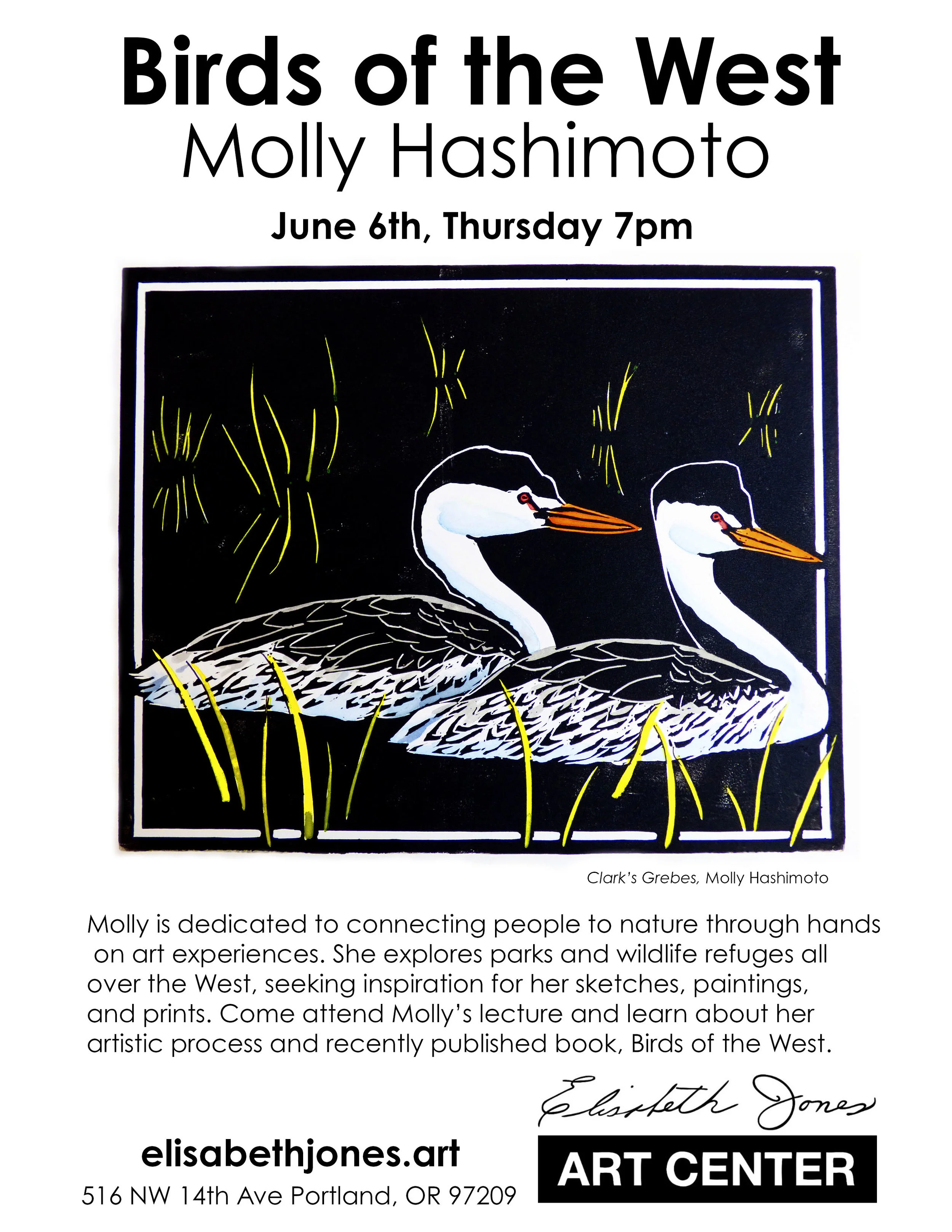 Art Opening at Elisabeth Jones Art Center, Portland — Molly Hashimoto ...