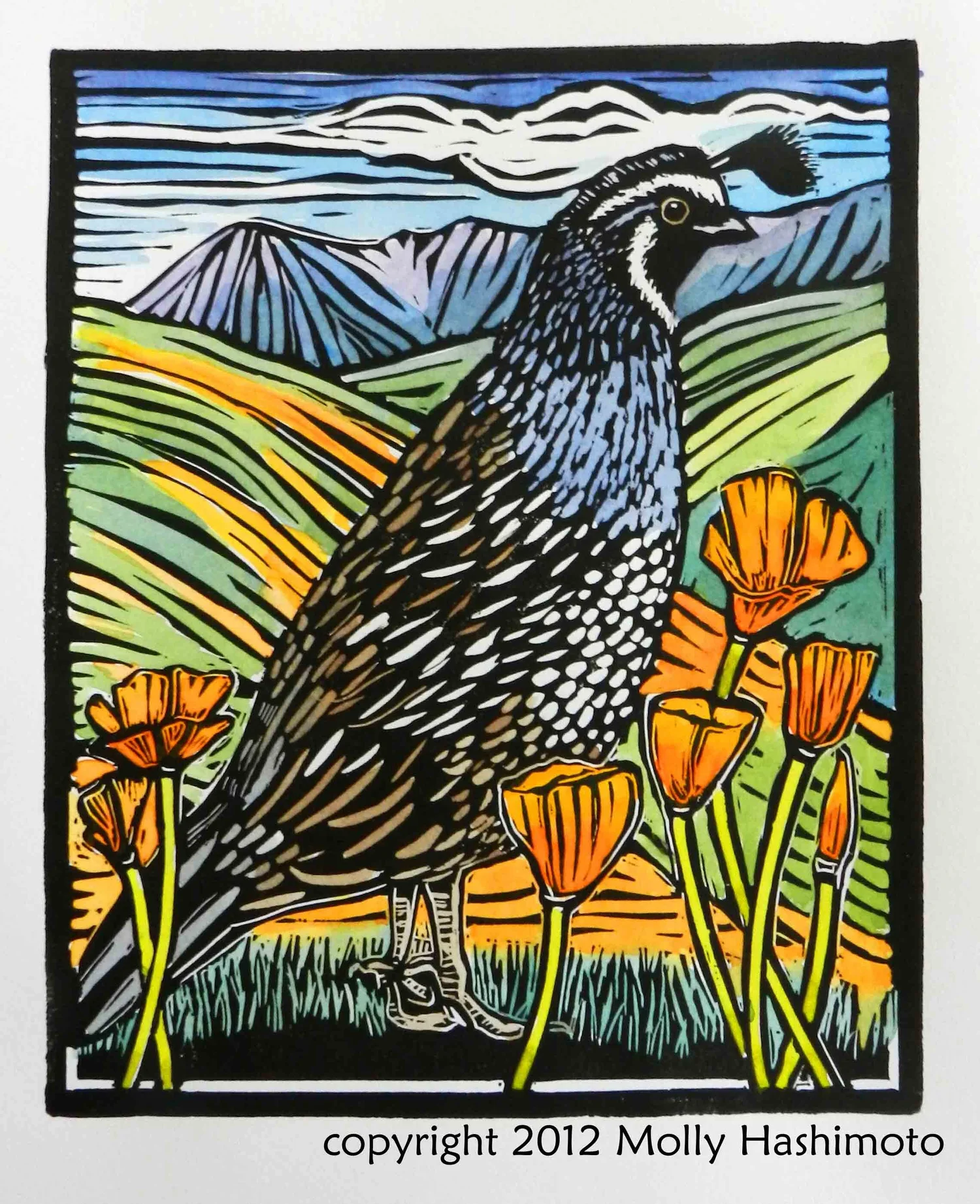 Block Prints - Birds — Molly Hashimoto: Artist's Journal