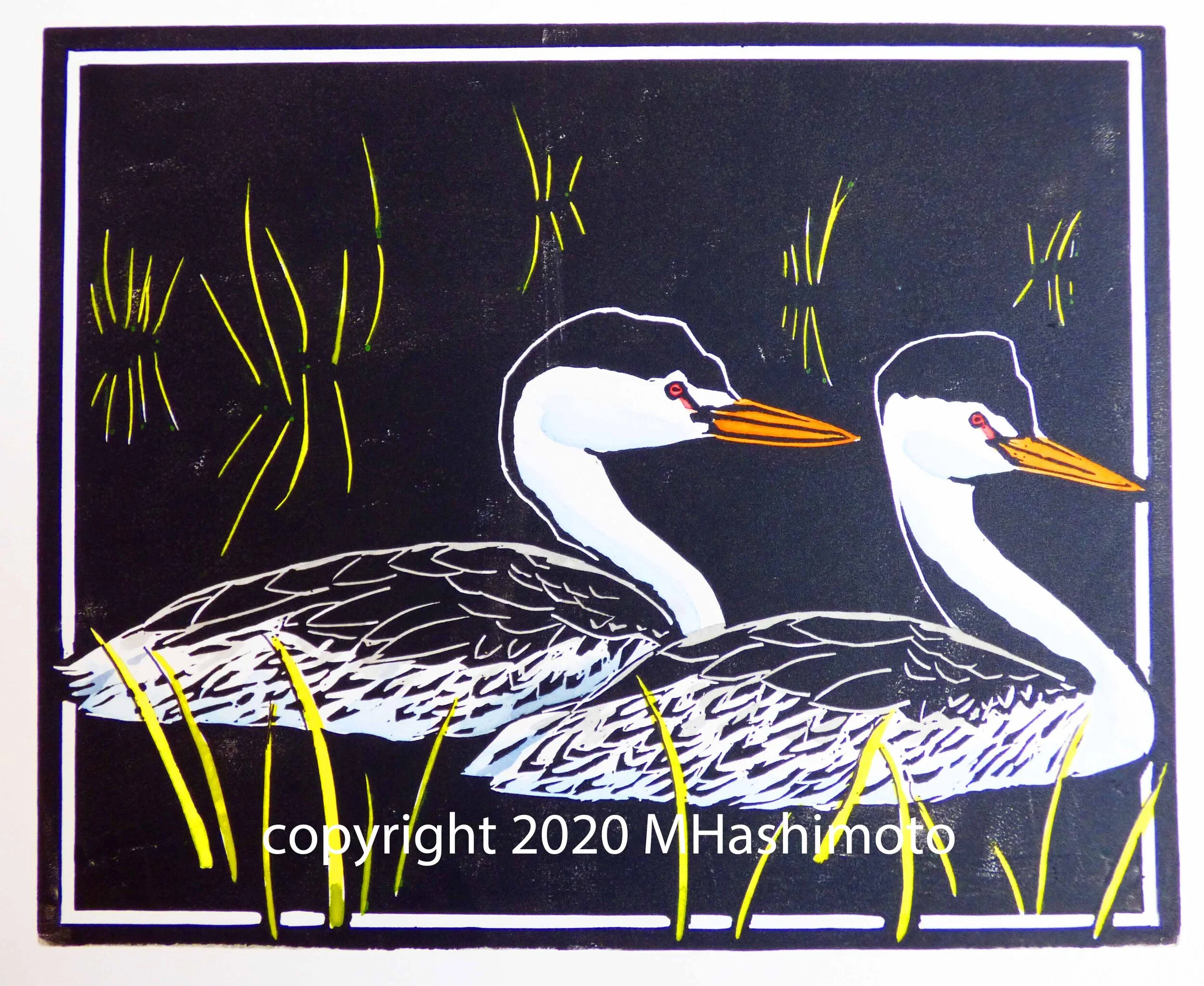 Block Prints - Birds — Molly Hashimoto: Artist's Journal