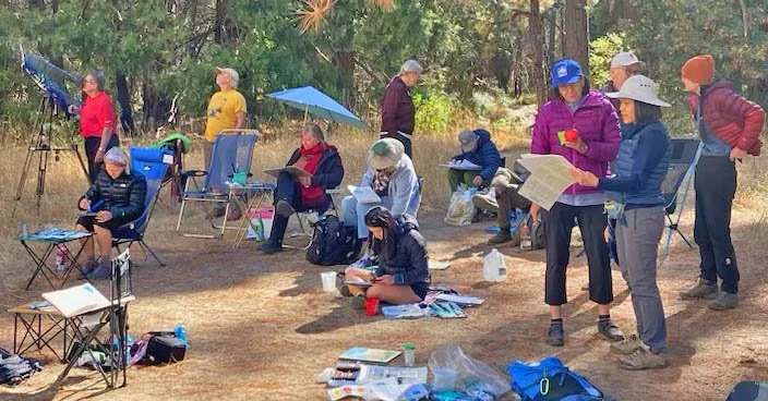 Yosemite Conservancy Painters — Molly Hashimoto: Artist's Journal
