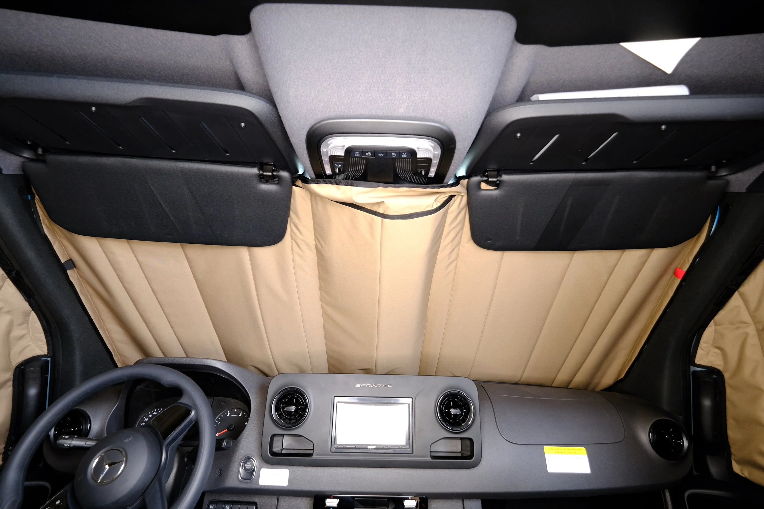 Mercedes Sprinter 2019+ Insulated Window Shades — Nightfall Overland ...