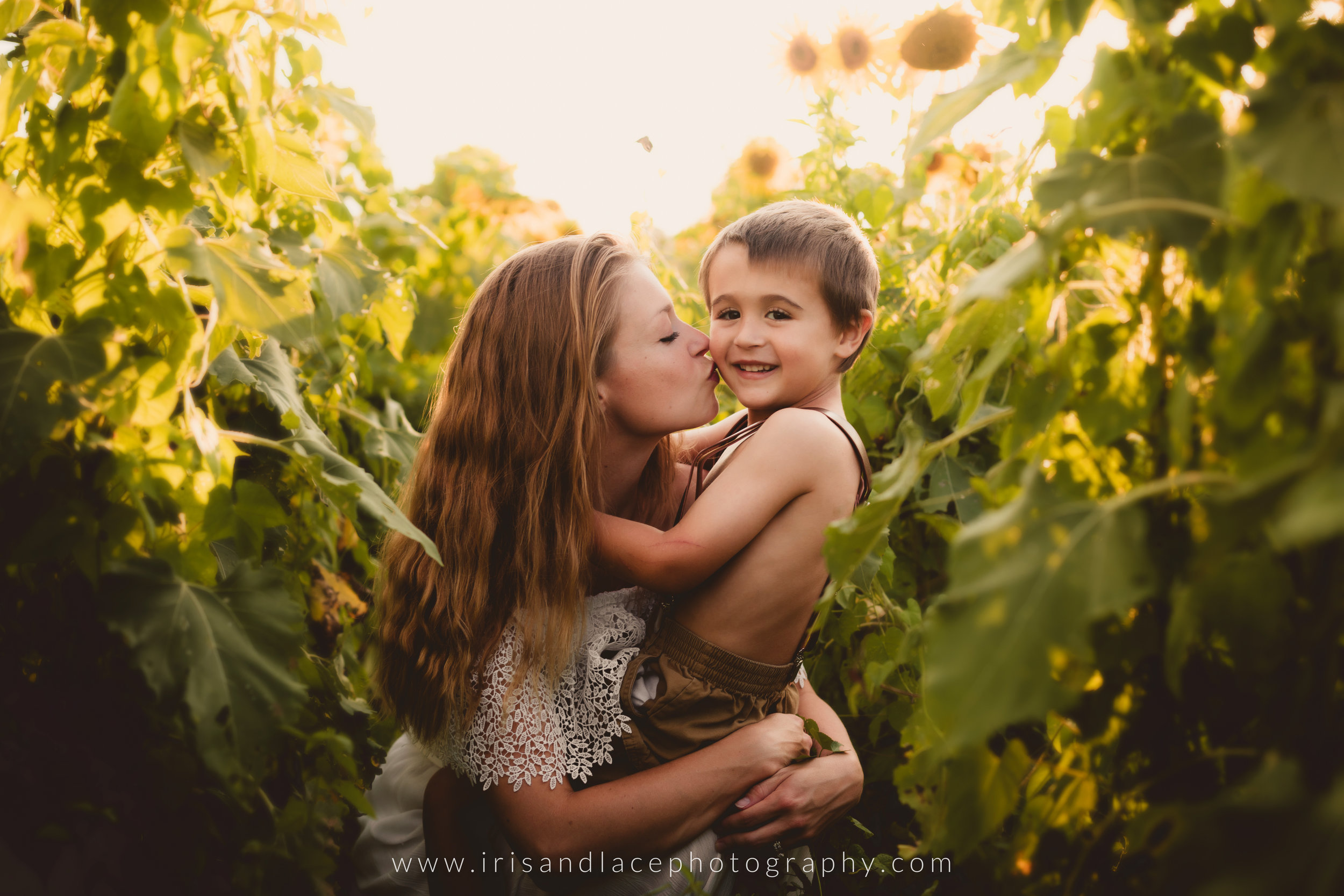Mother & Sons | Outdoor Sunflower Field Photography Session | SF Bay ...