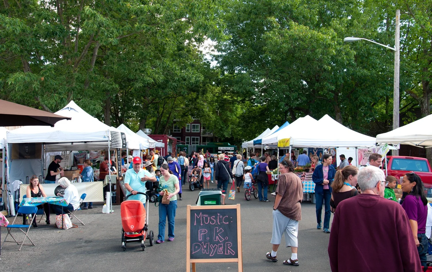 Capitol Hill Farmers Market — Outwriter Books & Travel