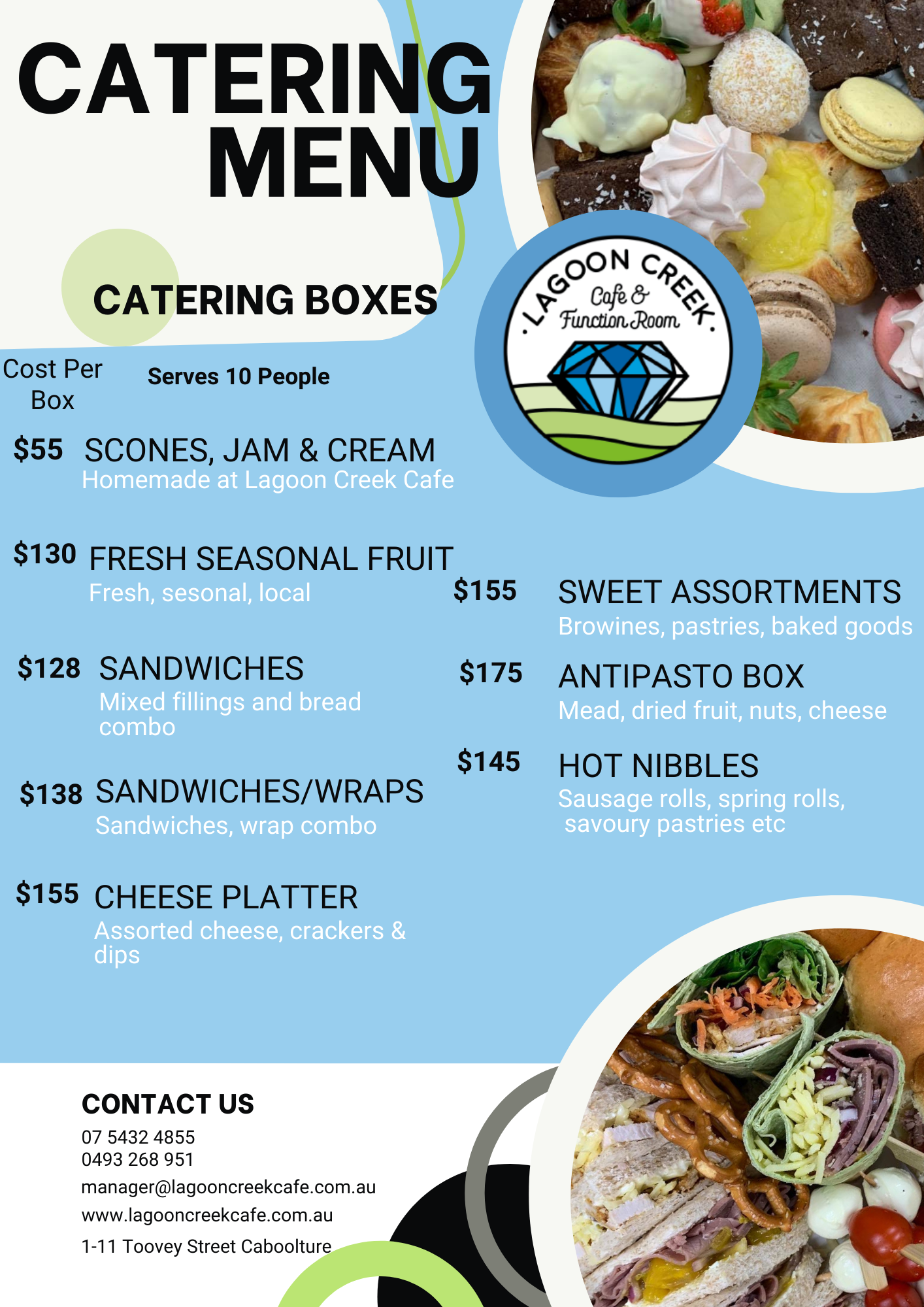 Catering Caboolture — Lagoon Creek Cafe
