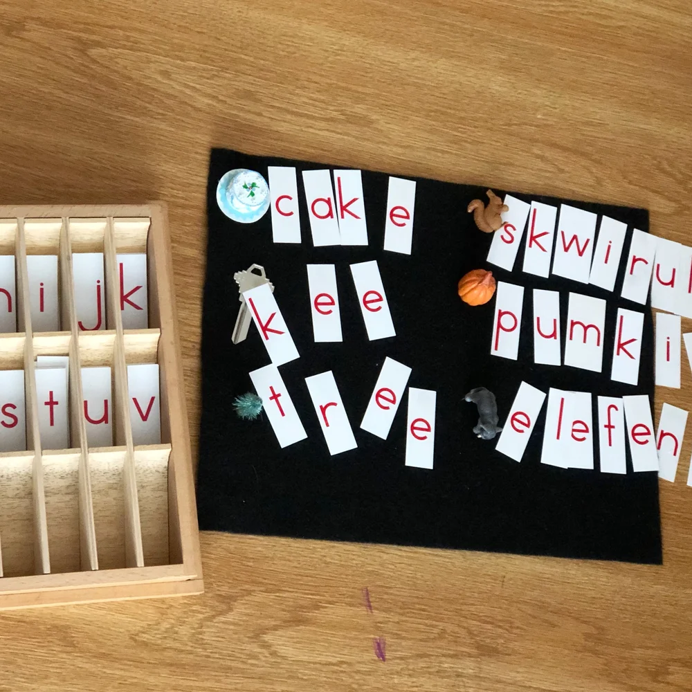 The Movable Alphabet and Tips for Supporting Your Child's Learning At ...