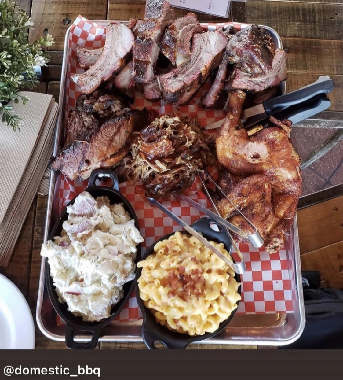 OUR MENU — Domestic