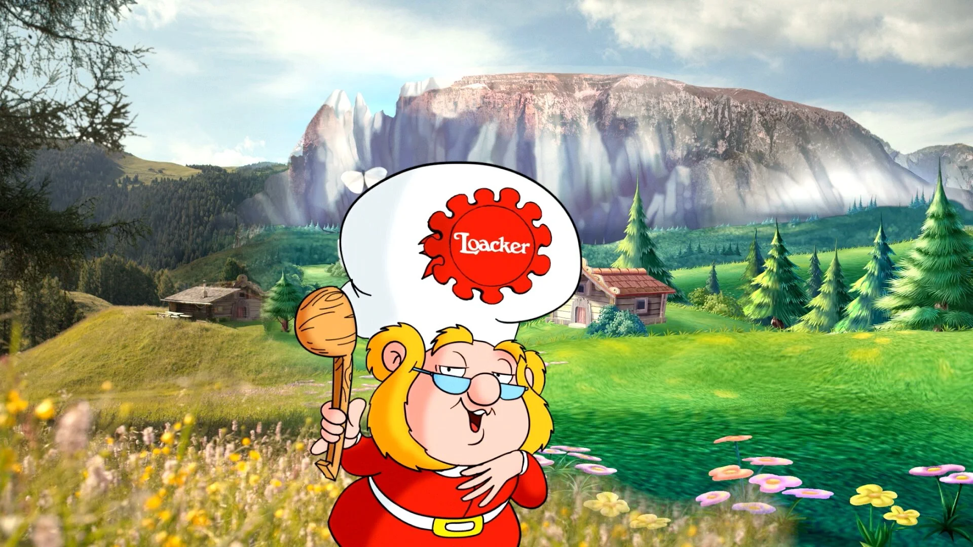 Spot tv realizzato in computer grafica per Loacker — AMP - 3D+1