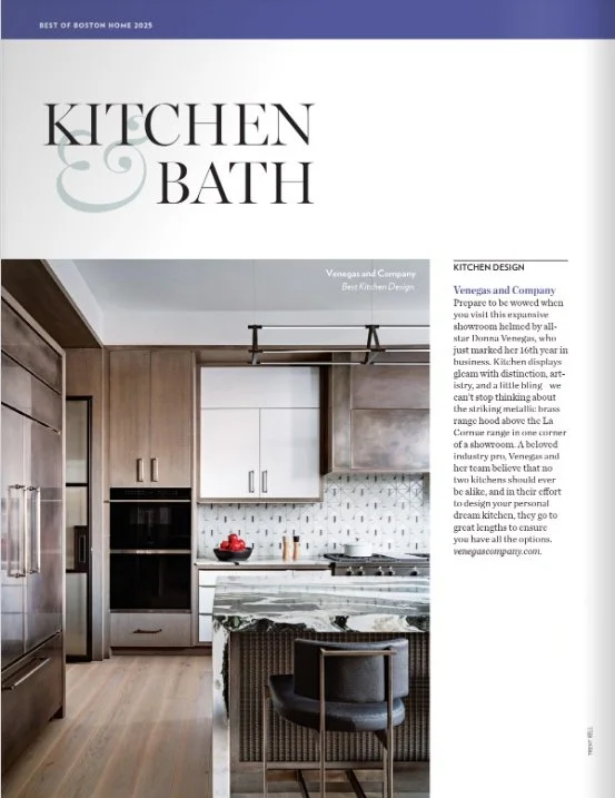 Boston Home Magazine: Best of Boston Home 2025 — Venegas and Company