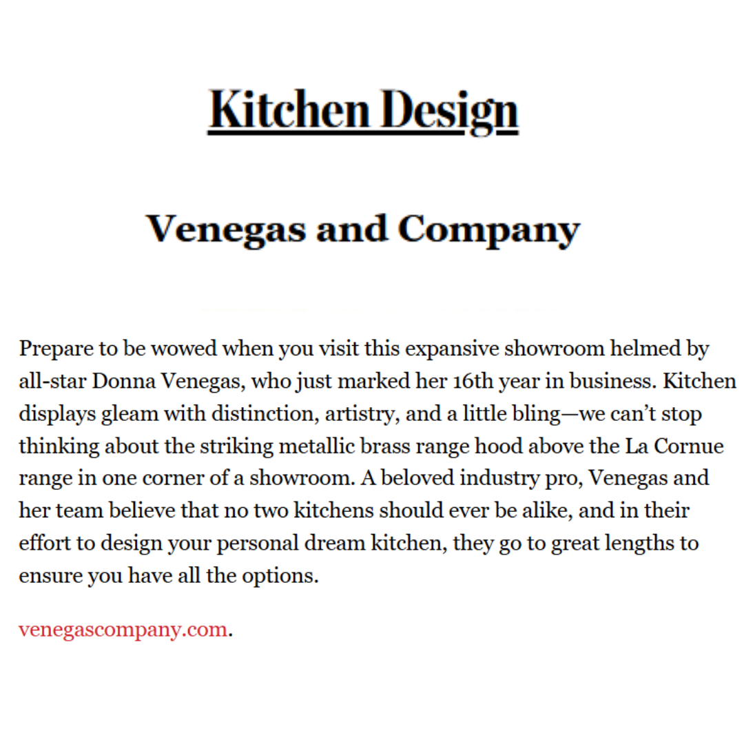 Boston Home Magazine: Best of Boston Home 2025 — Venegas and Company