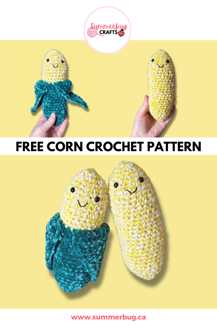 Corn Crochet Pattern — Summerbug Crafts