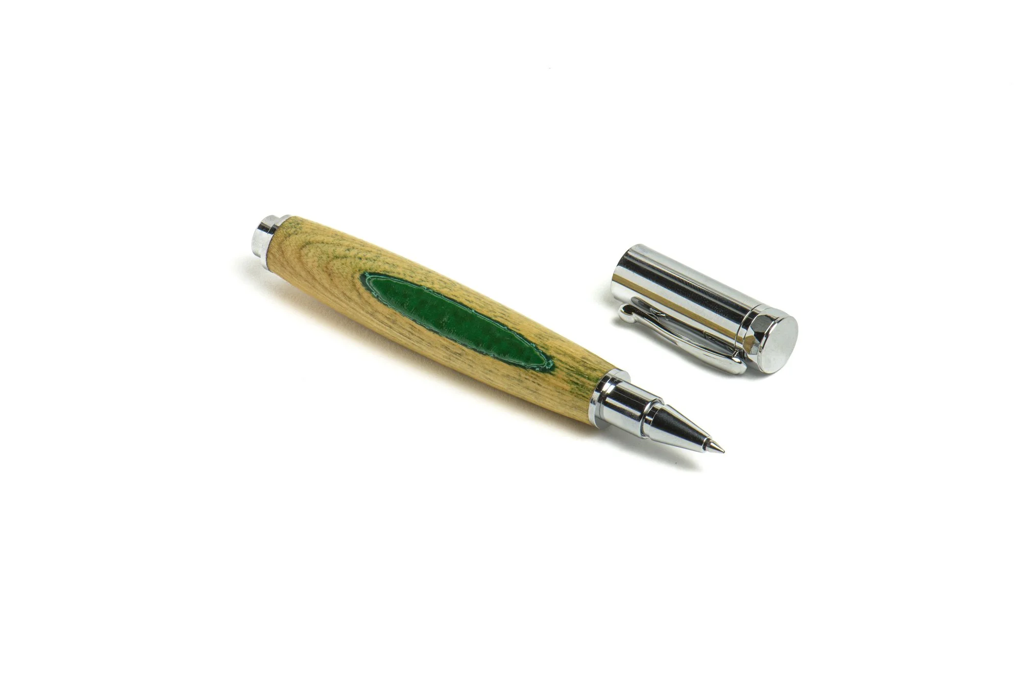 KY Bourbon Barrel Brass Pen — Roots & Jones