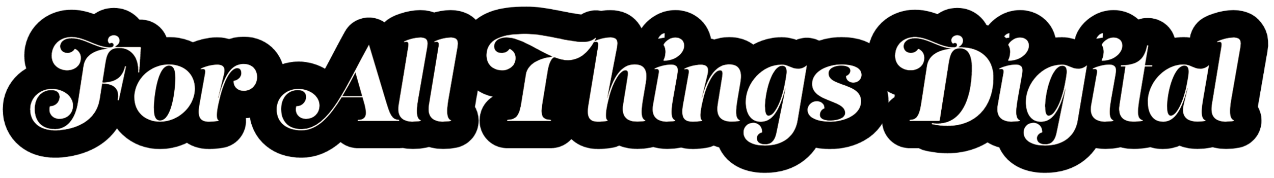 For All Things Digital — For All Things Digital