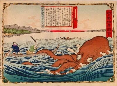 Japanese Octopus Art