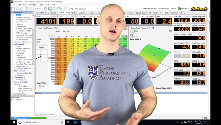 Learn how to tune Haltech Elite or Nexus! — Evans Performance Academy