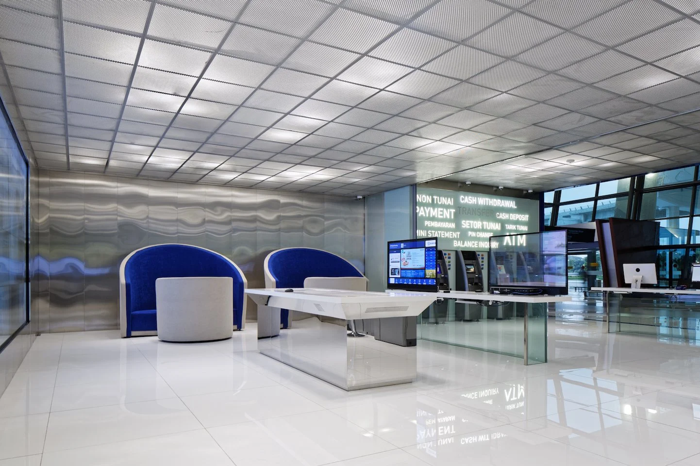 BRI Digital Banking, T3 Soetta Airport — Fernando Gomulya Architectural ...