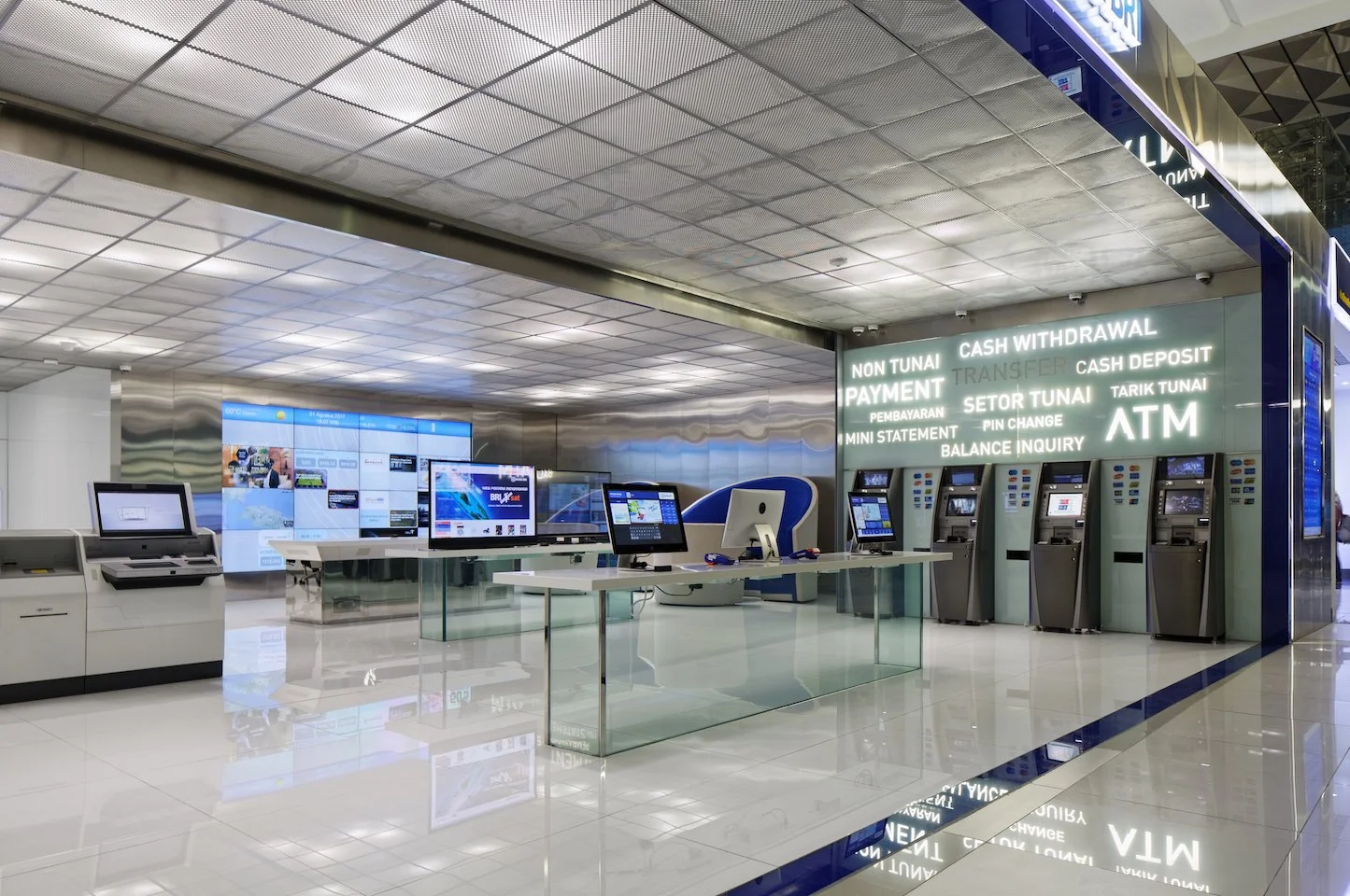 BRI Digital Banking, T3 Soetta Airport — Fernando Gomulya Architectural ...