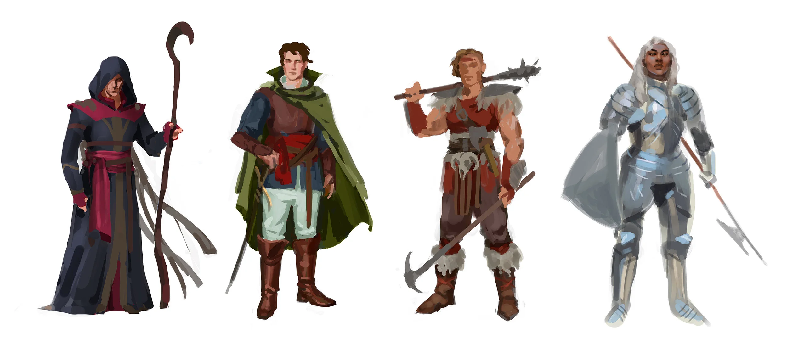 Character Classes WIP — Leanna Crossan