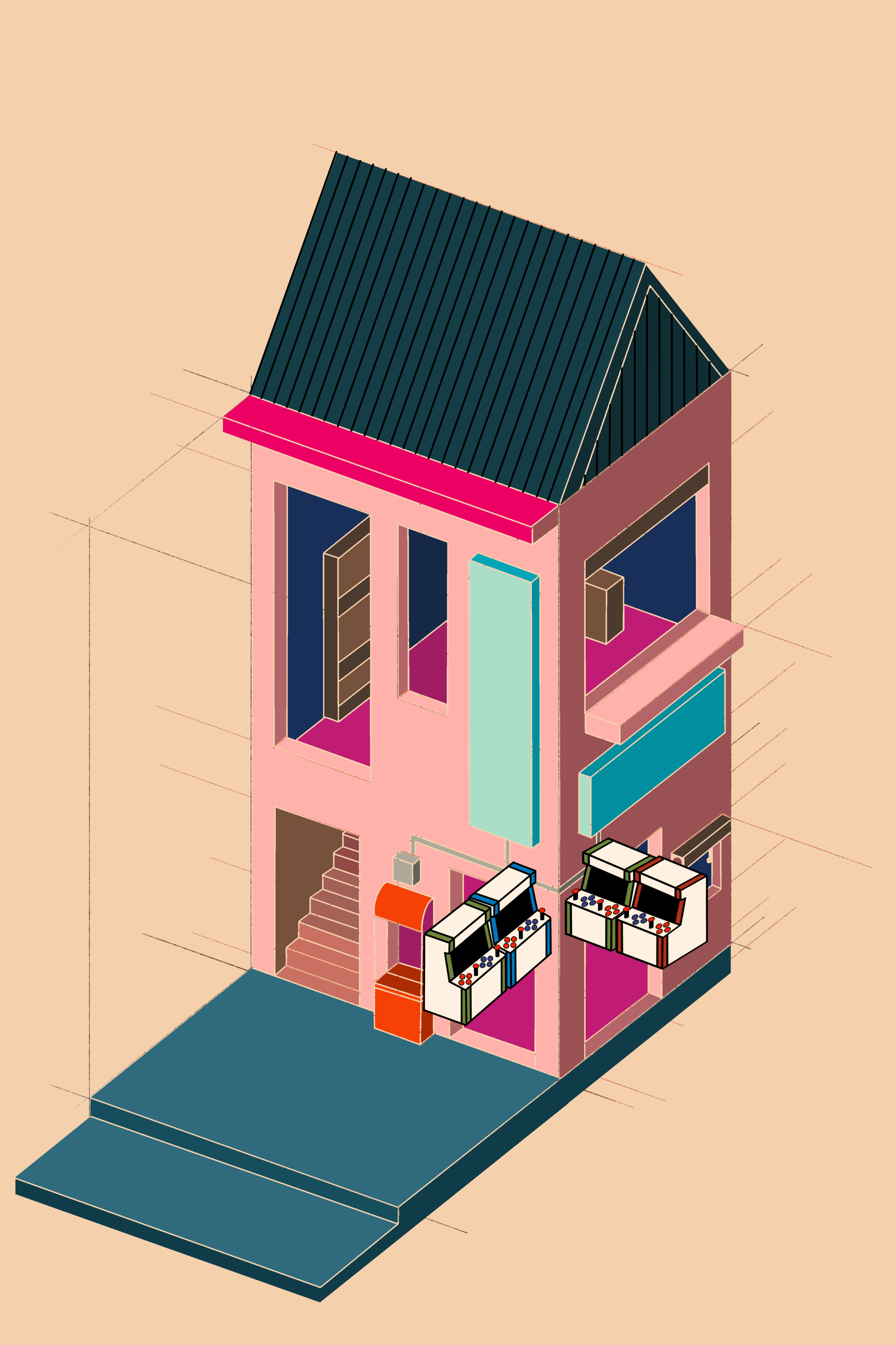 Maya Bar & Arcade — HazelandEye