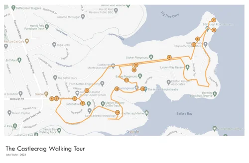 THE CASTLECRAG WALKING TOUR — JAKE TAYLOR ARCHITECTURE