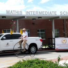 H-E-B Grocery Company and the Corpus Christi Cycling Club Sponsor the Mathis Intermediate School ...