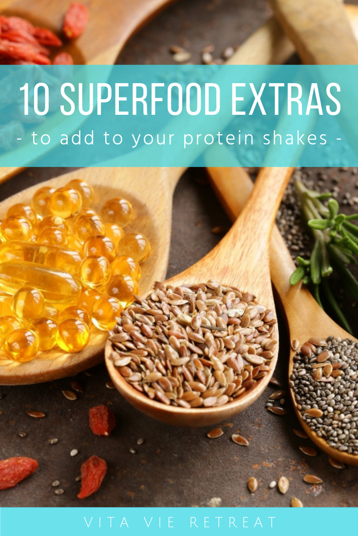 10 Superfood Boosters For Protein Shakes and Smoothies — Vita Vie Retreat